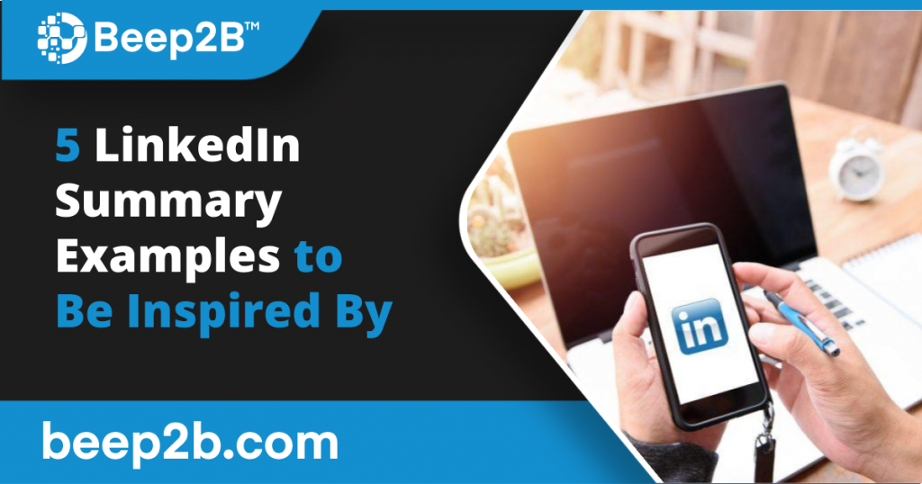 5 LinkedIn Summary Examples to Be Inspired By - B2B Marketing Blog