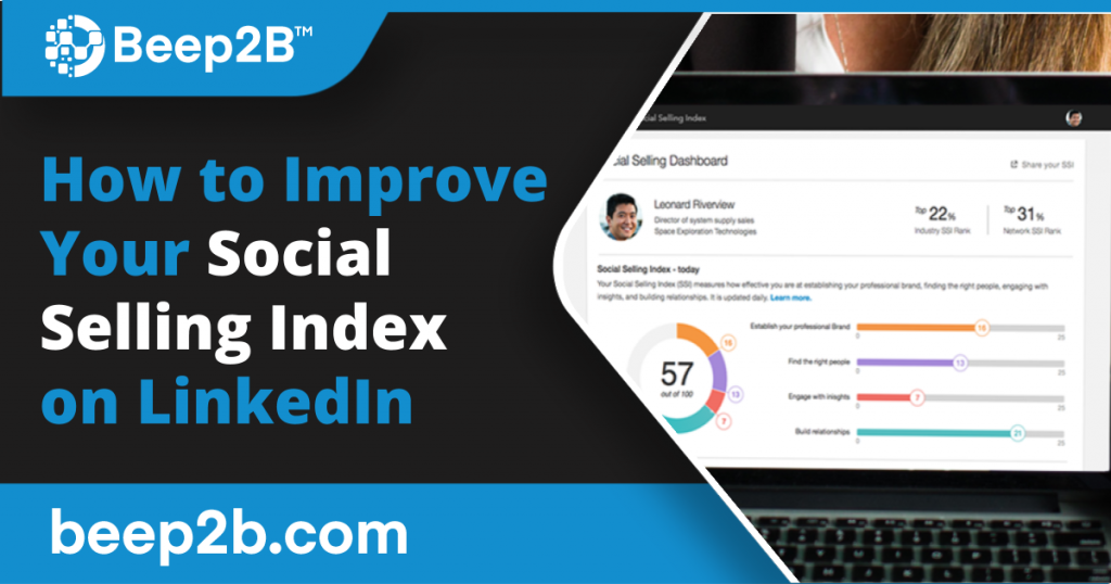 How to Improve Your Social Selling Index on LinkedIn - B2B Marketing Blog