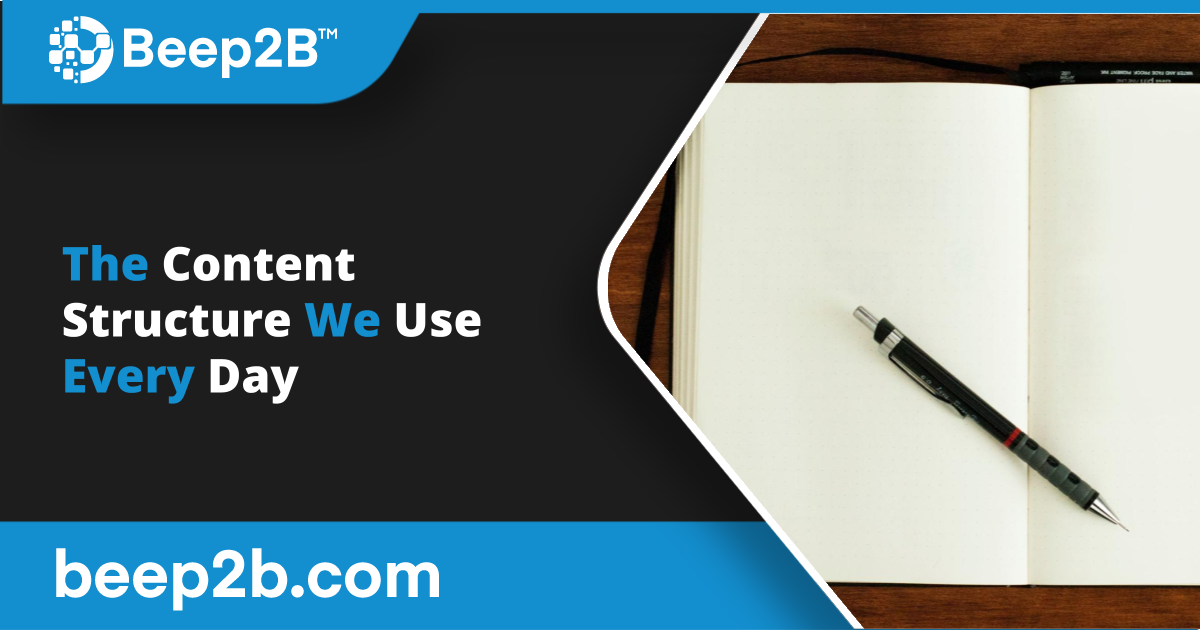 The Content Structure We Use Every Day - B2B Marketing Blog